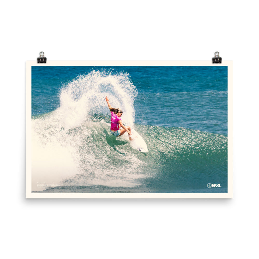 2024 Sawyer Lindblad Poster: Saquarema, 2023 – World Surf League
